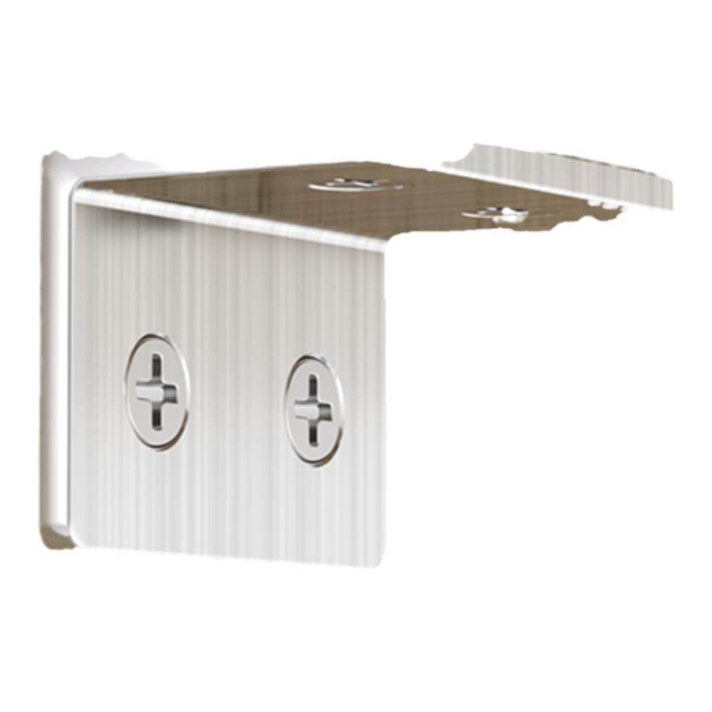 L-Shaped Stainless Steel Shelf Support for 90-Degree Right-Angle Connection