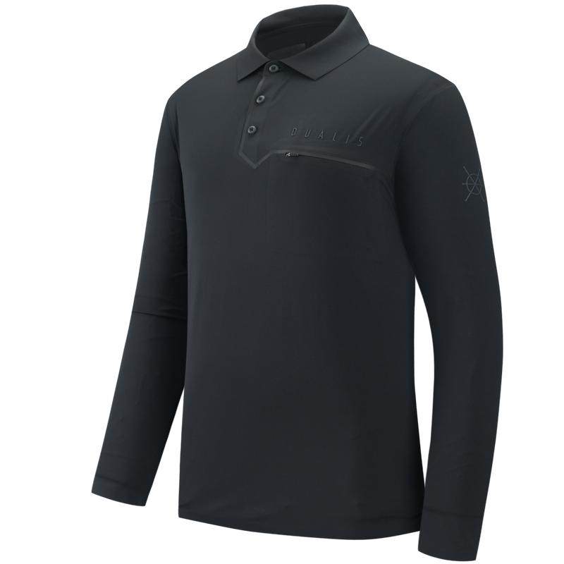 Polo de manga larga hombre descente dualis urban commuter