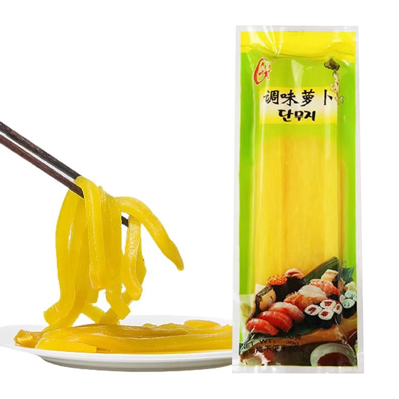 Sushi Seasoned Radish - 200g Japanese Style Pickled Radish Strips