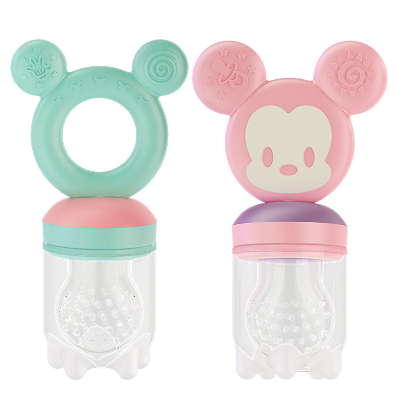 Disney baby food bite bag teether stick - chupeta molar de frutas e ...