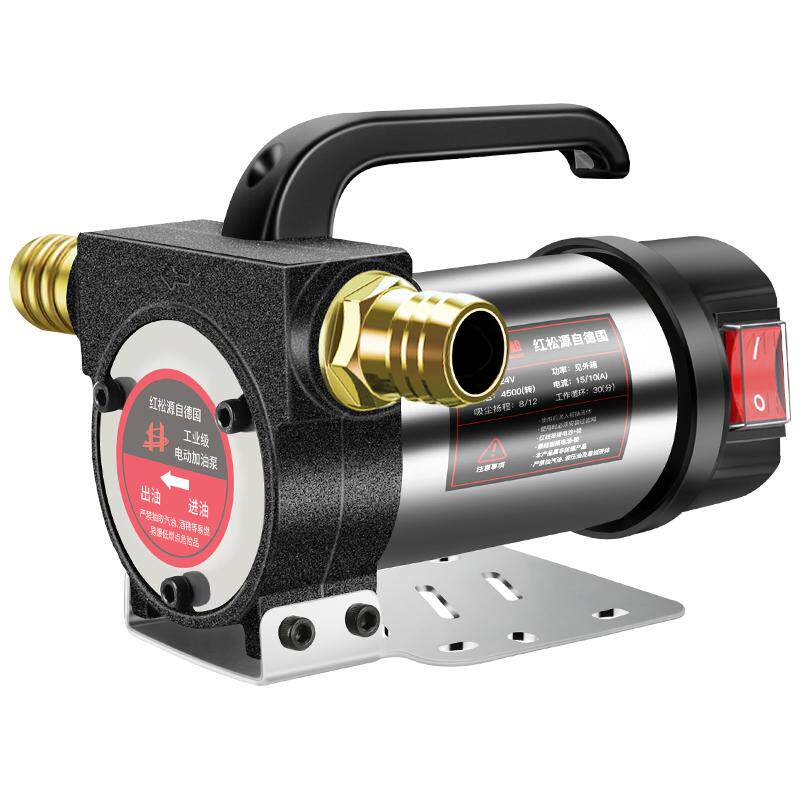 Red Pine Electric Oil Pump - Self-Priming Diesel Tanker Pump