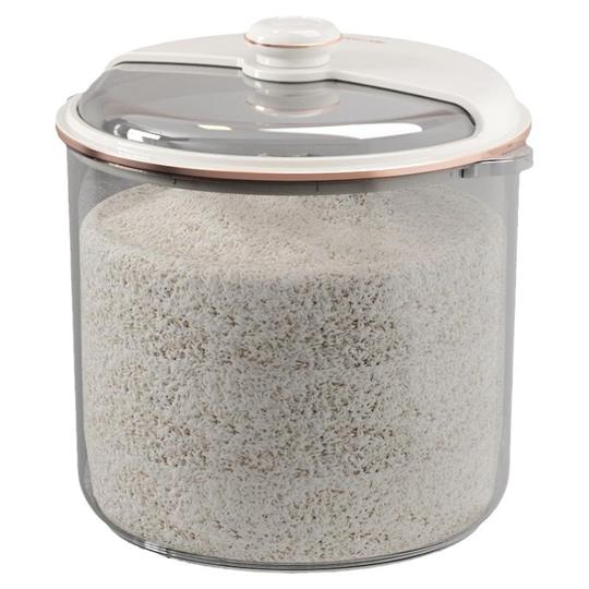 Ascor Rice Storage Container - 5L+ Sealed Food Keeper - Nordic Style