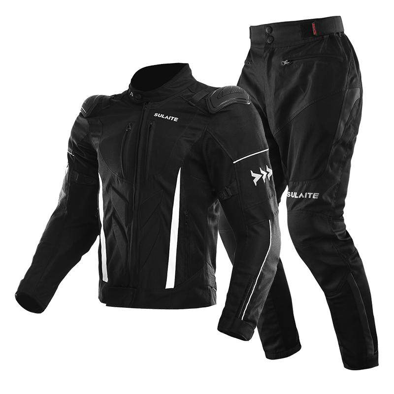 Sulaite Motorcycle Suit Men's Summer Breathable Anti-Fall - 0602