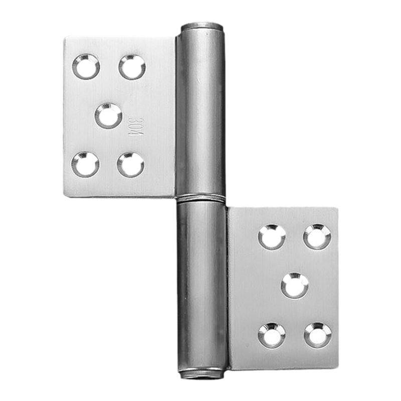 Stainless Steel Flag Hinge - 3 Inch Removable Door Hinge
