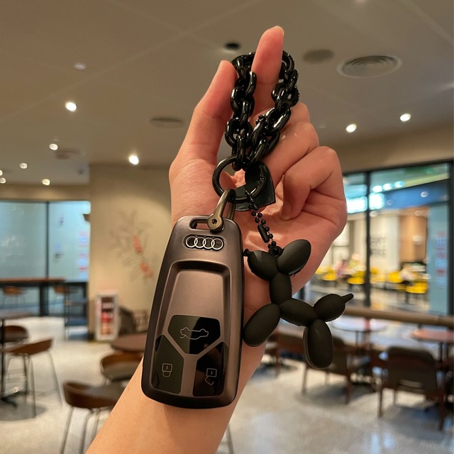 Special Audi a4l key cover a6l car q5l shell a3l buckle a5 bag q3a4 men ...