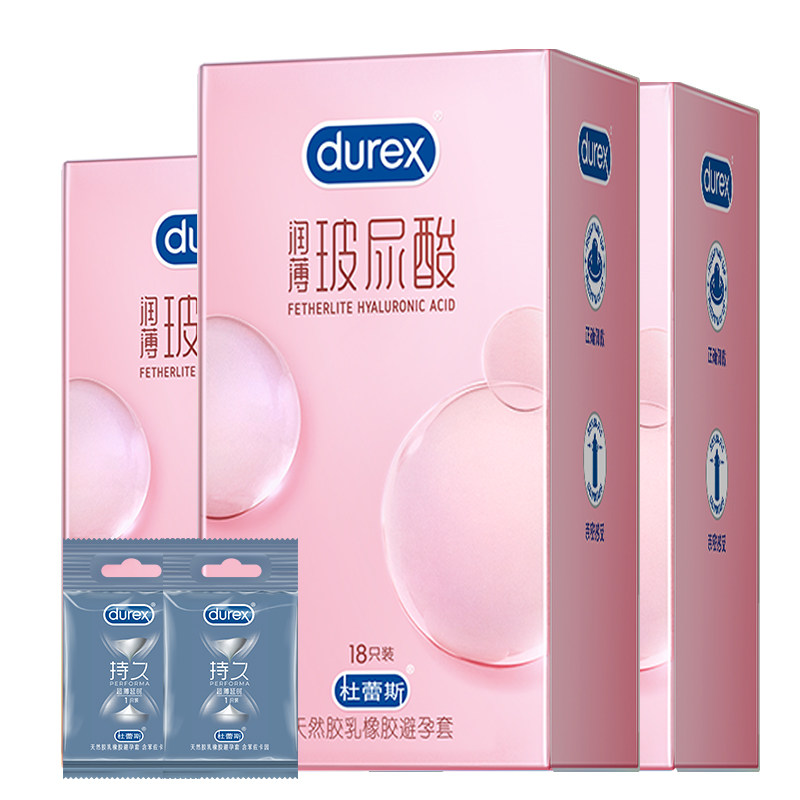 Condones Durex Ácido Hialurónico - Ultra Finos, Oficiales Auténticos