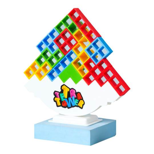 Swing Stacking High Tetris Building Blocks - Children's Interactive Toy ...