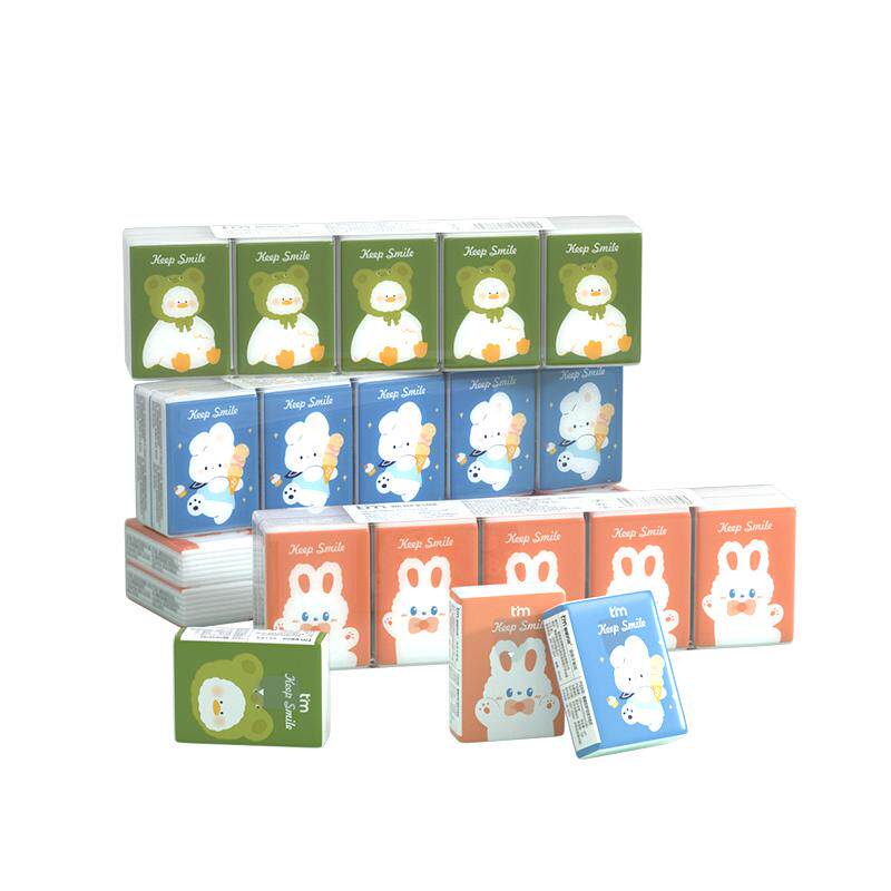 Handkerchief Paper Portable Tissue Pack - Ideal for Travel and Home Use