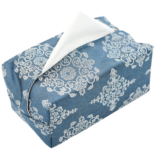 Chinese Tissue Box Fabric Zen Style Home Desktop Tissue Box Light ...