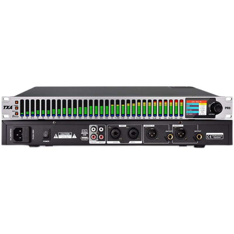 Professional Digital Equalizer Stereo Display - Intelligent Noise ...