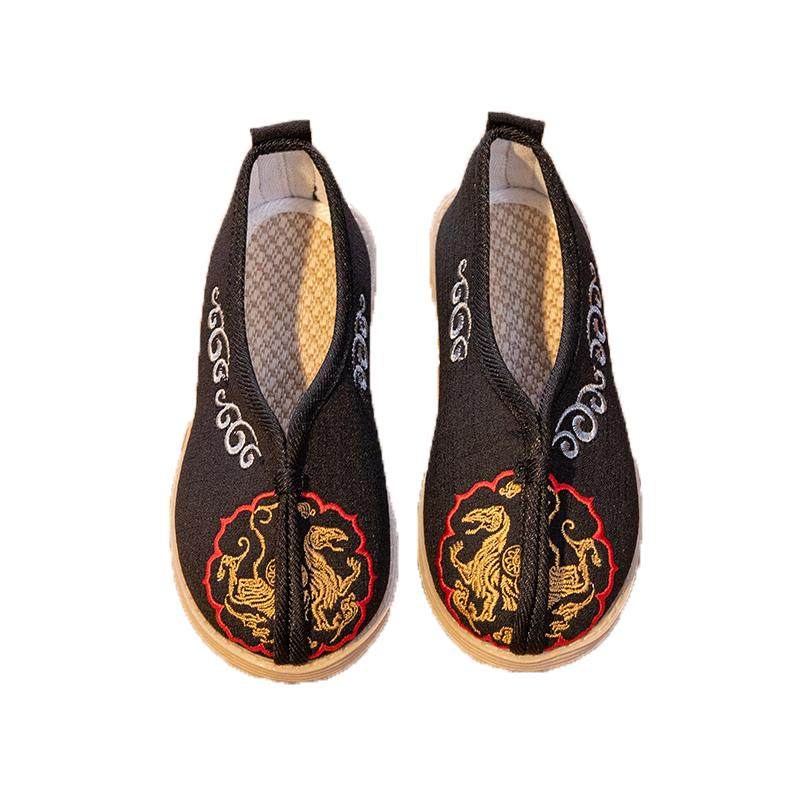 Tang Mengling Handmade Cloth Shoes - Chinese Style Hanfu Shoes for Girls