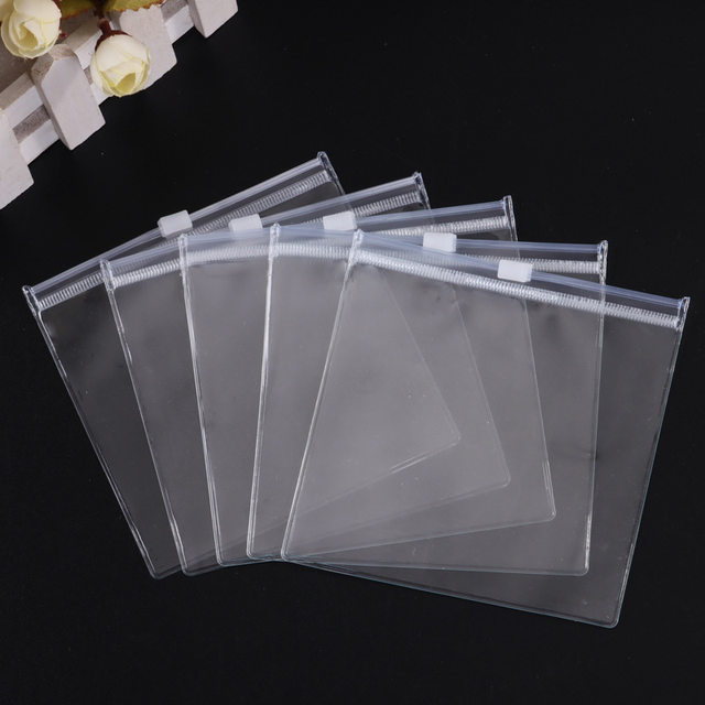 Transparent zipper bag PVC blind box storage jewelry bracelets ...