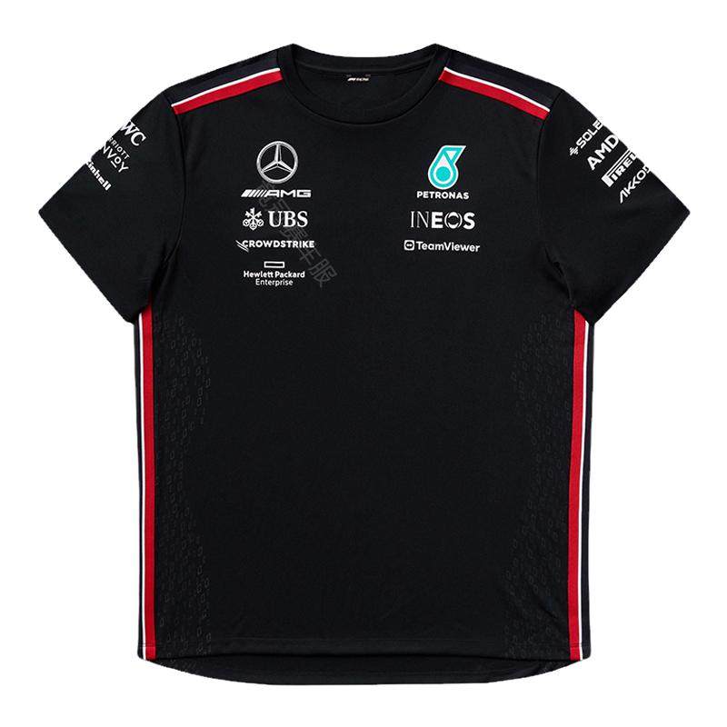 Mercedes-Benz Team AMG Racing Suit - 2023 F1 Team Uniform Custom Polo Shirt