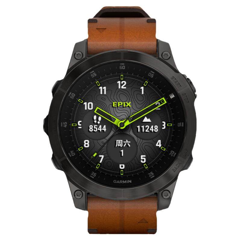 Garmin Epix High-End Business Smart Watch - GPS Outdoor Heart Rate ...