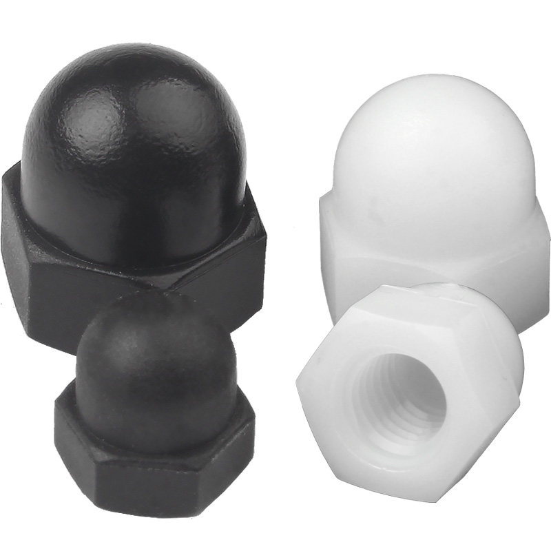 Nylon Cap Nut Round Head - M3 M4 M5 M6 M8/M10