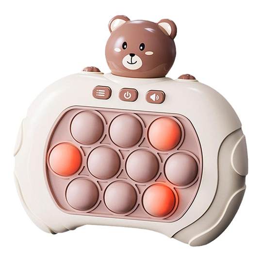 Children's Push-Button Game Console - Educational Board Game Toys for ...