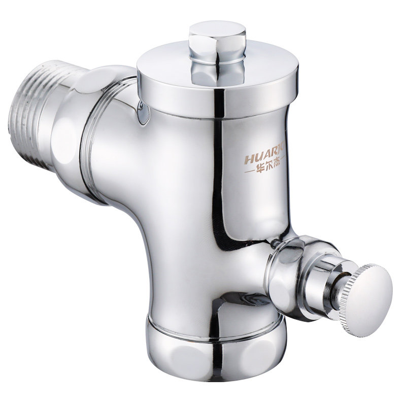 Squatting Toilet Hand-Press Flush Valve Stool Switch Delay Valve