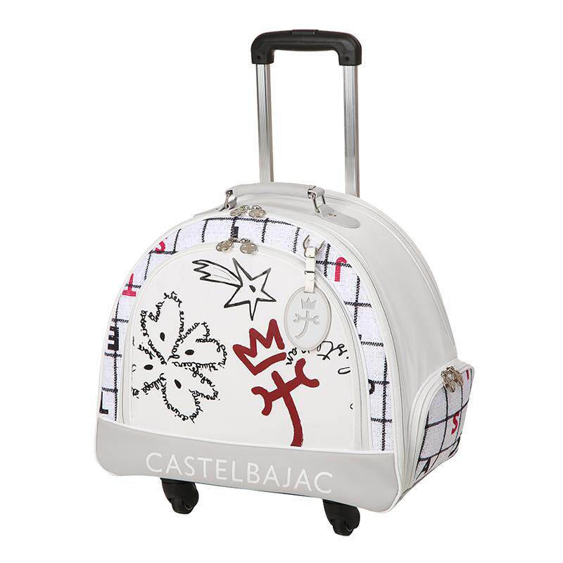 Castelbajac Golf Bag Women's Trolley Bag - New Printed Design