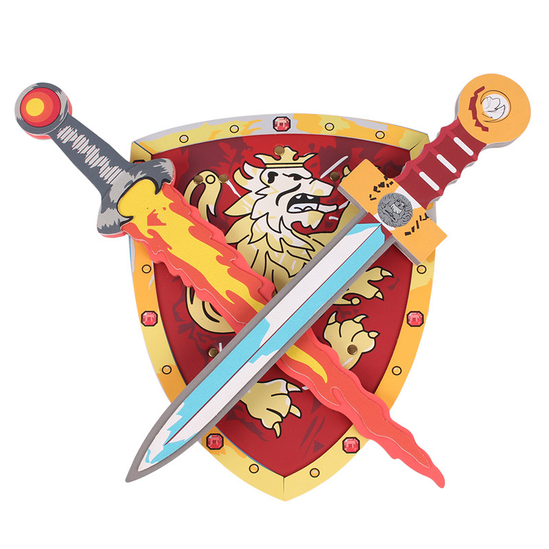 Child Baby Children's Outdoor Toy Sword Set - EVA Foam Safety Weapon ...