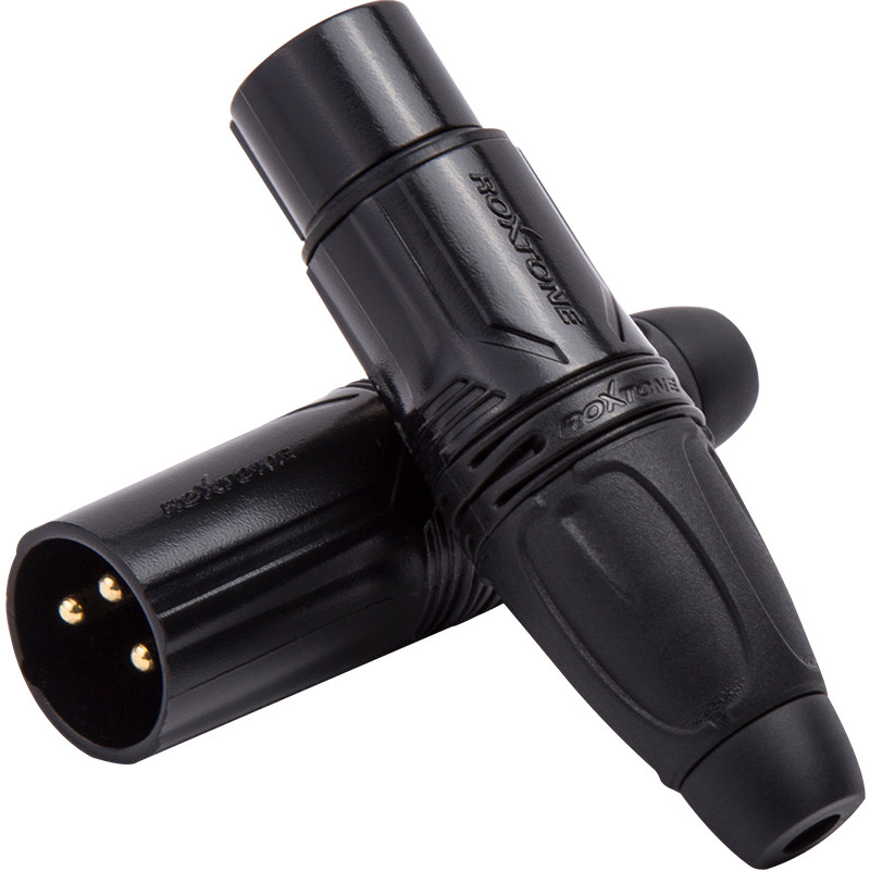 Rockstone XLR 3-poliger Stecker/Buchse Mikrofonanschluss - Rx3m-bg