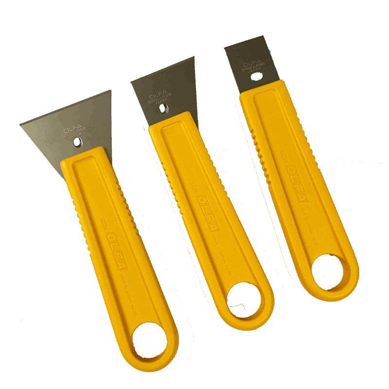 Japanese Imported OLFA Shovel Knife SCR-S/M/L Stainless Steel Scraper Leather Repair Japanese ...