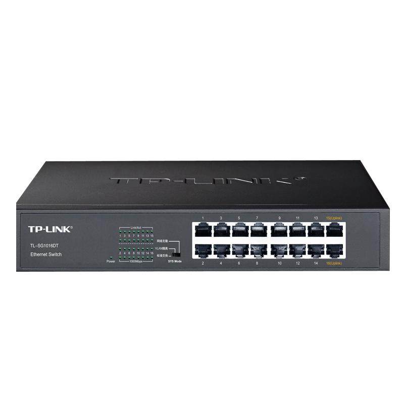 TP-Link 16-Port Gigabit Switch Network Management Monitoring Desktop ...