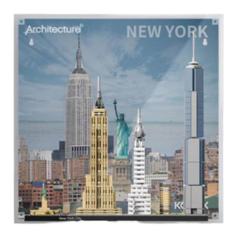 Kgbox LEGO 21028 New York City Skyline Display Case - Kotak Akrilik ...