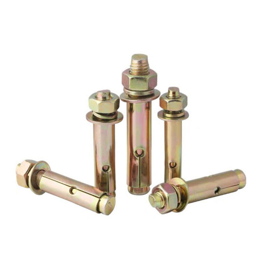 Color-Plated Zinc Expansion Screws Galvanized Iron Pull-Out M6-M16
