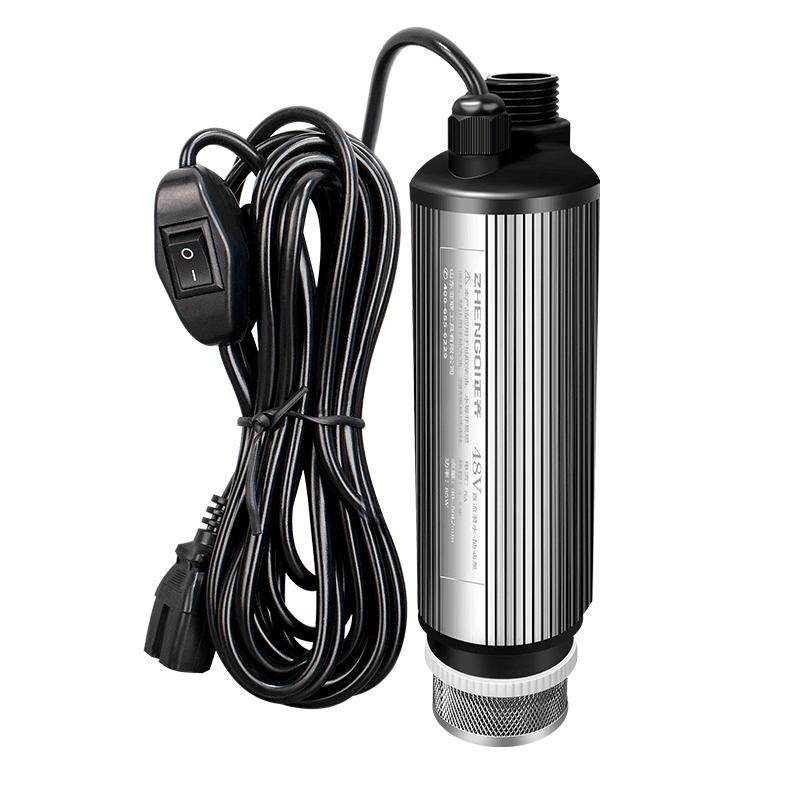 Pompe à Eau Électrique 48V/60V - Pompe pour Véhicule en Acier Inoxydable