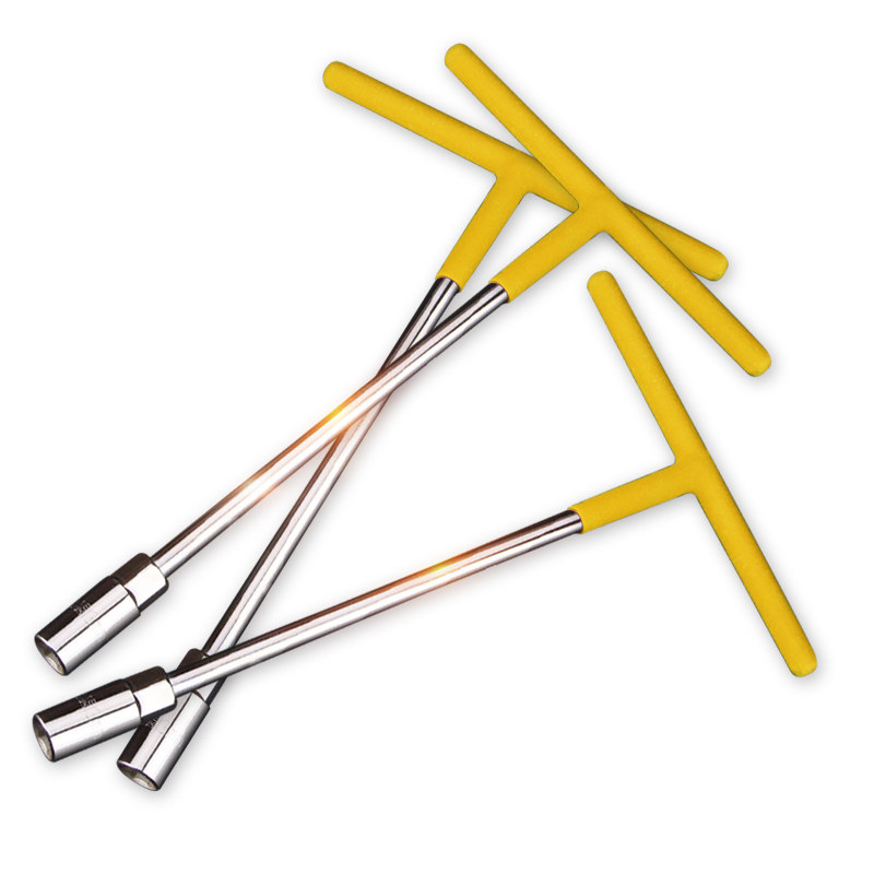 Hg T-Type Socket Wrench - Hexagonal Sleeve Grip - Auto Repair Tool