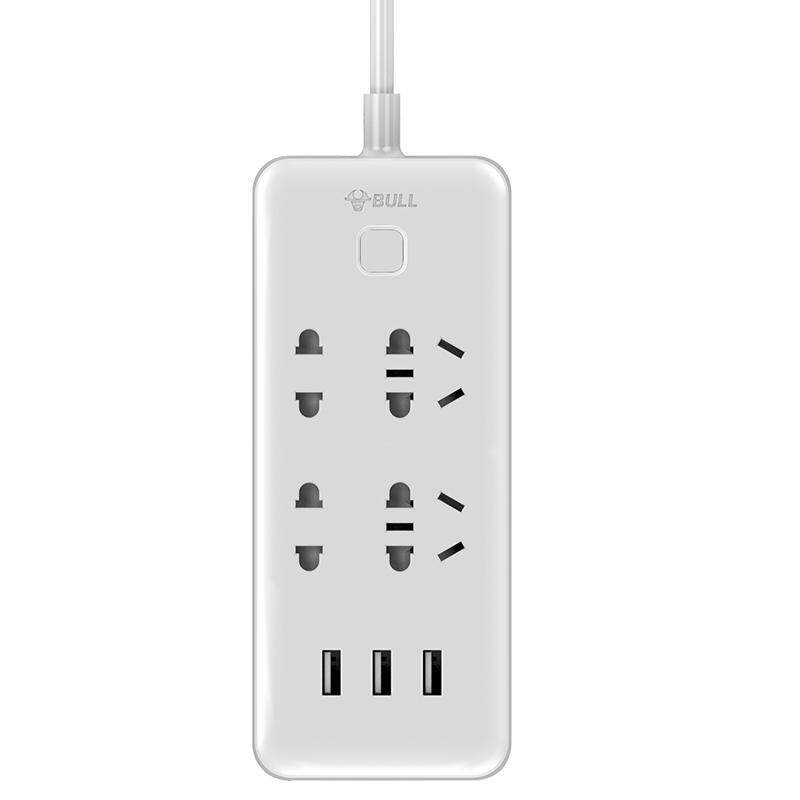 Bull Climbing Wall Socket - 2-Port Power Strip with 3m Cable