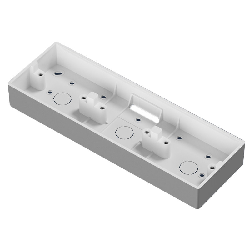 Boîtier de raccordement ouvert PVC 86 - Double/Triple/Quad