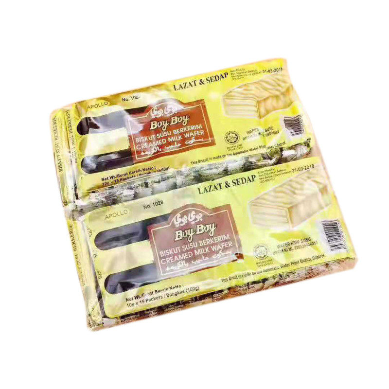 Aus malaysia importierte apollo-milchwaffelkekse – nostalgische snacks ...