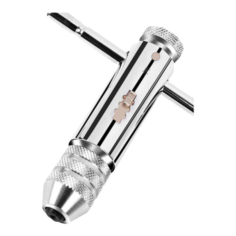 Adjustable Ratchet Tap Wrench Set - Manual Threading Tool