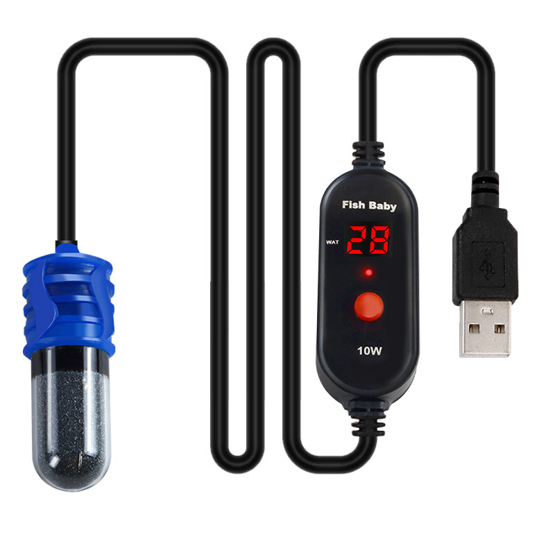 Yafeng Small Fish Tank USB Thermostat Heating Rod