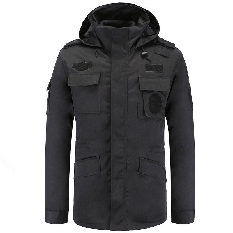 Security Cotton Clothing Winter Cold-Proof Coat - Double-Layer ...
