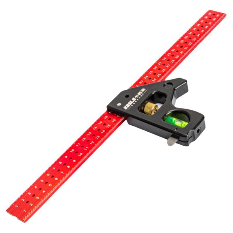 Carcillo Movable Angle Ruler - High Precision Aluminum Alloy 90/45 Degree