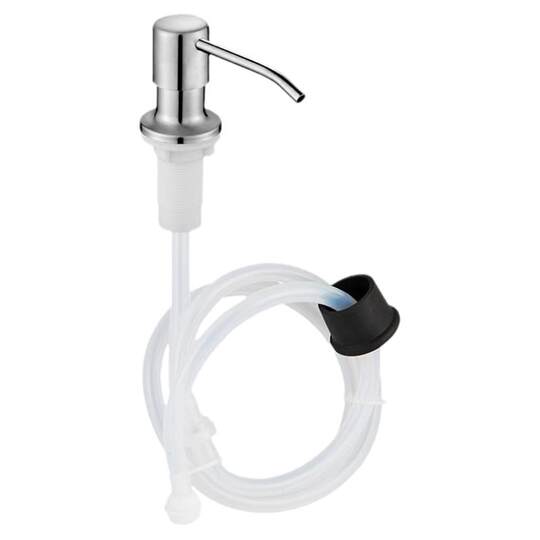 Stainless Steel Kitchen Detergent Press Dispenser with Extension Tube