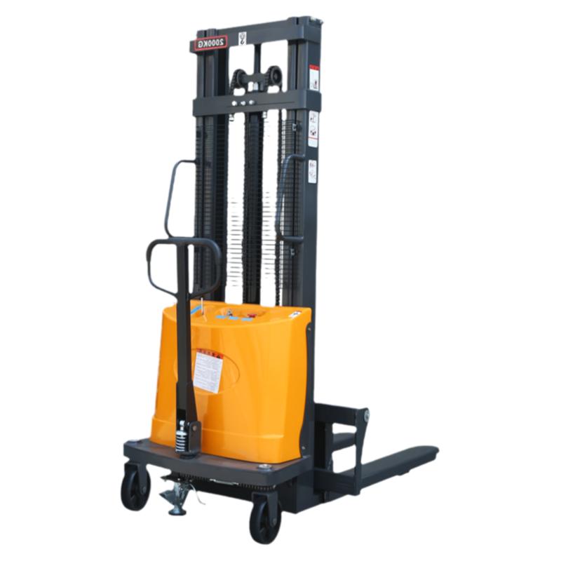 Su Zhong 1-2 Ton Semi-Electric Forklift - Hydraulic Lifting & Stacking