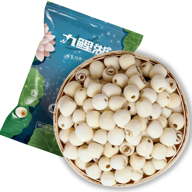Jiuli lake lotus seed 150g - microdermabrasion macaroni และ white lotus ...