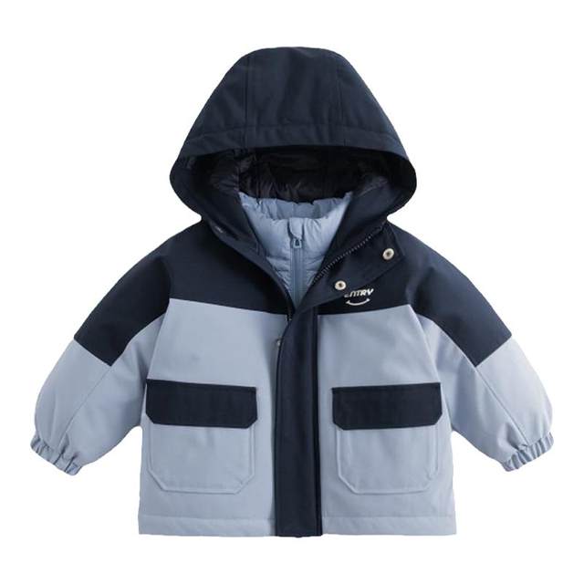 Mark Jennie Winter Male and Girls' Jacket Plel of Three -in -one Sets ...