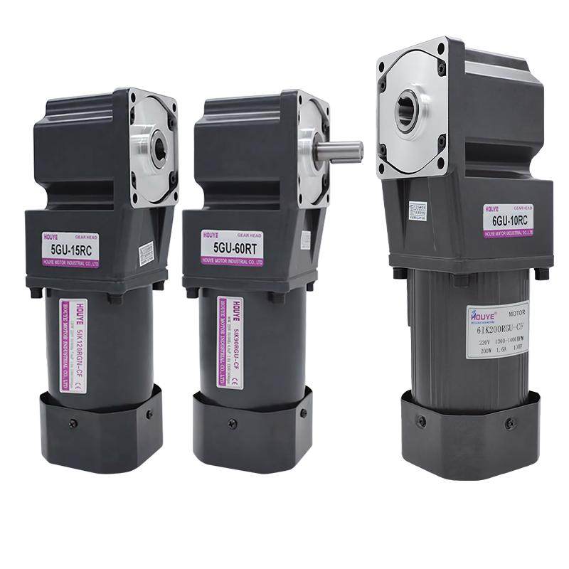 Right Angle Speed Regulating Motor 220V/380V with Hollow Gear Reducer ...