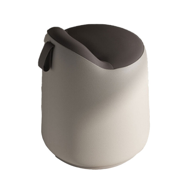 Simple modern living room sofa coffee table coffee stool can rotate the ...