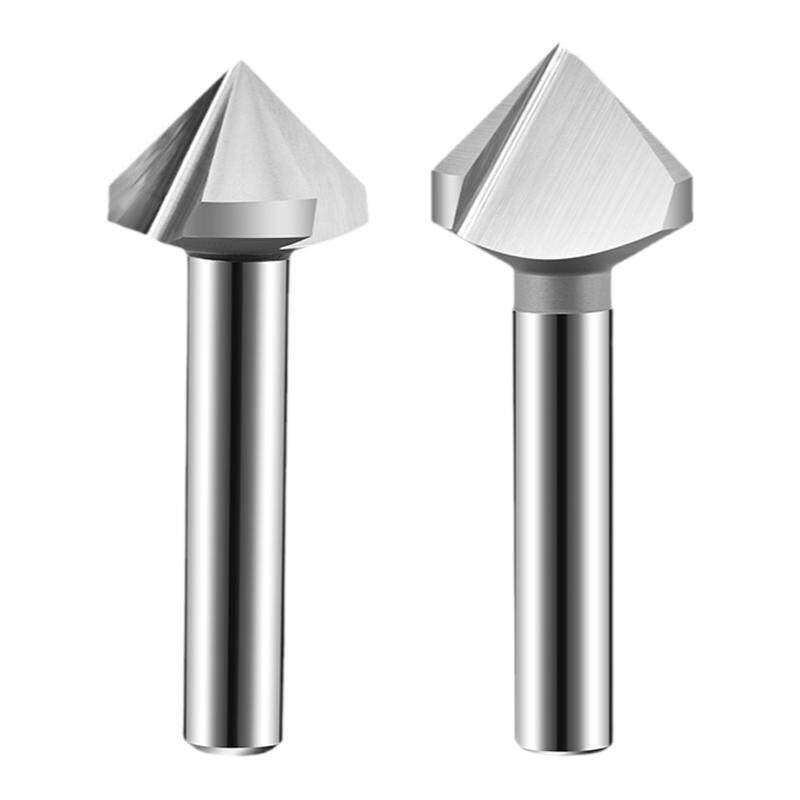 Juchen White Steel Chamfering Knife - 45/90 Degree Deburring Tool