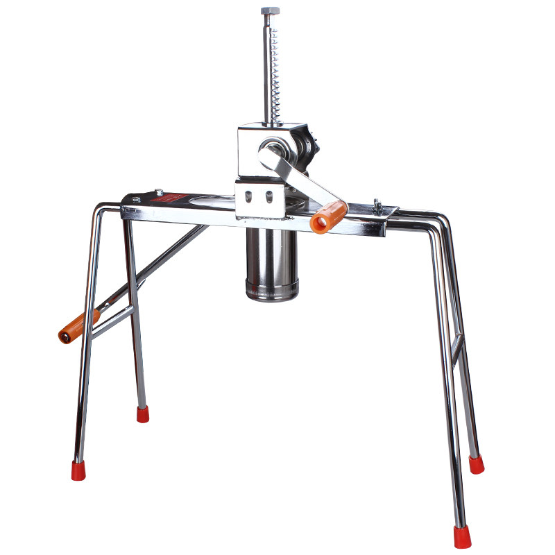 Beige Handmade Noodle Press - Traditional Chinese Noodle Maker