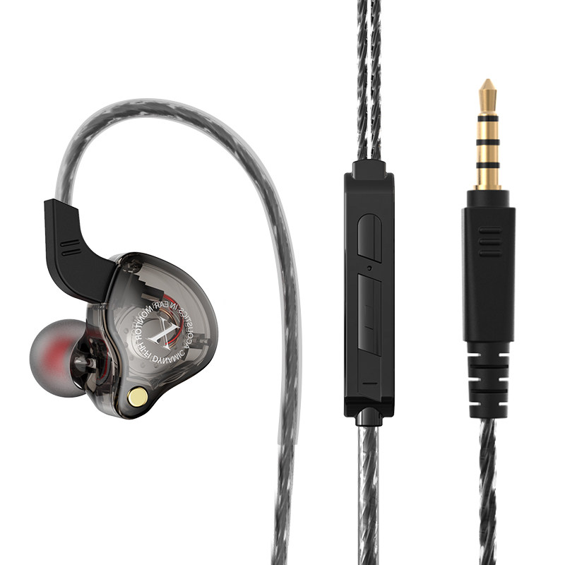Fonge X2 In-Ear Wired Headphones - Hi-Fi Quad-Core Subwoofer