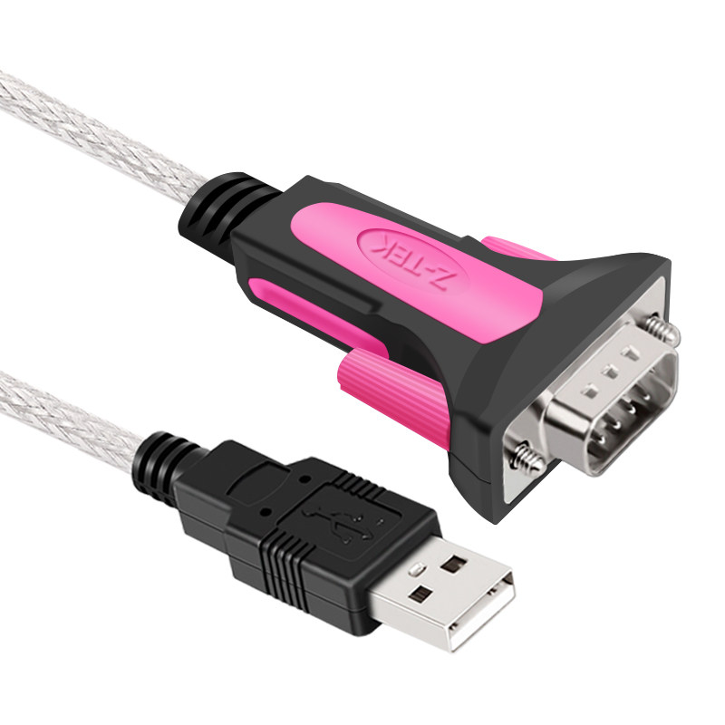 Z-Tek Lite USB to RS232C Serial Line DB9 Pin Converter - Industrial ...