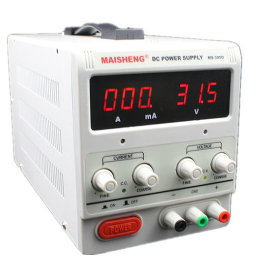 Adjustable DC Regulated Power Supply: Constant Voltage and Current ...