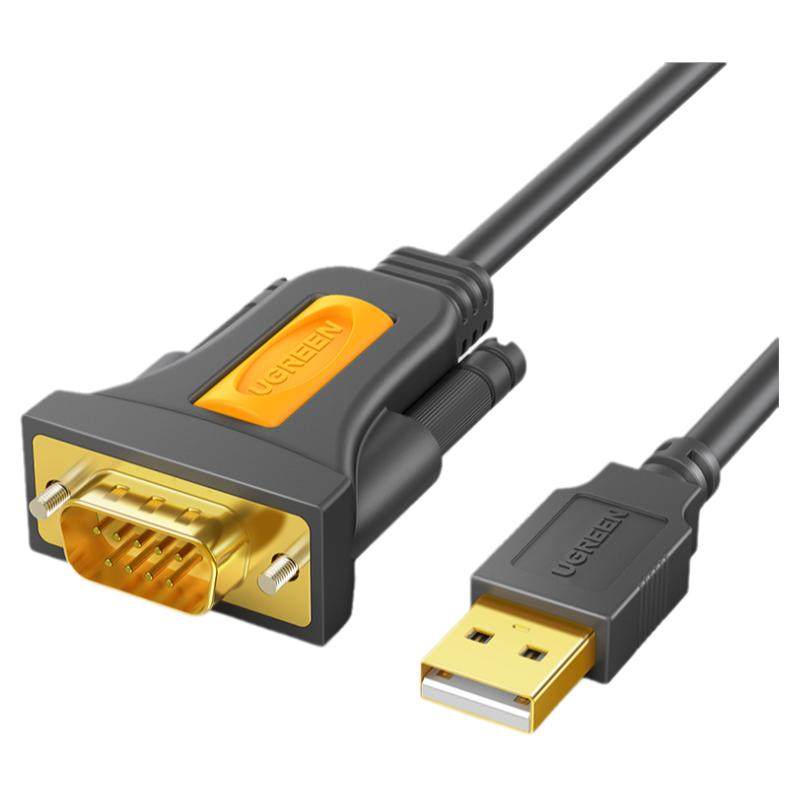 Cable Green Union USB a RS232 Serial - 9-Pin Type-C a DB9