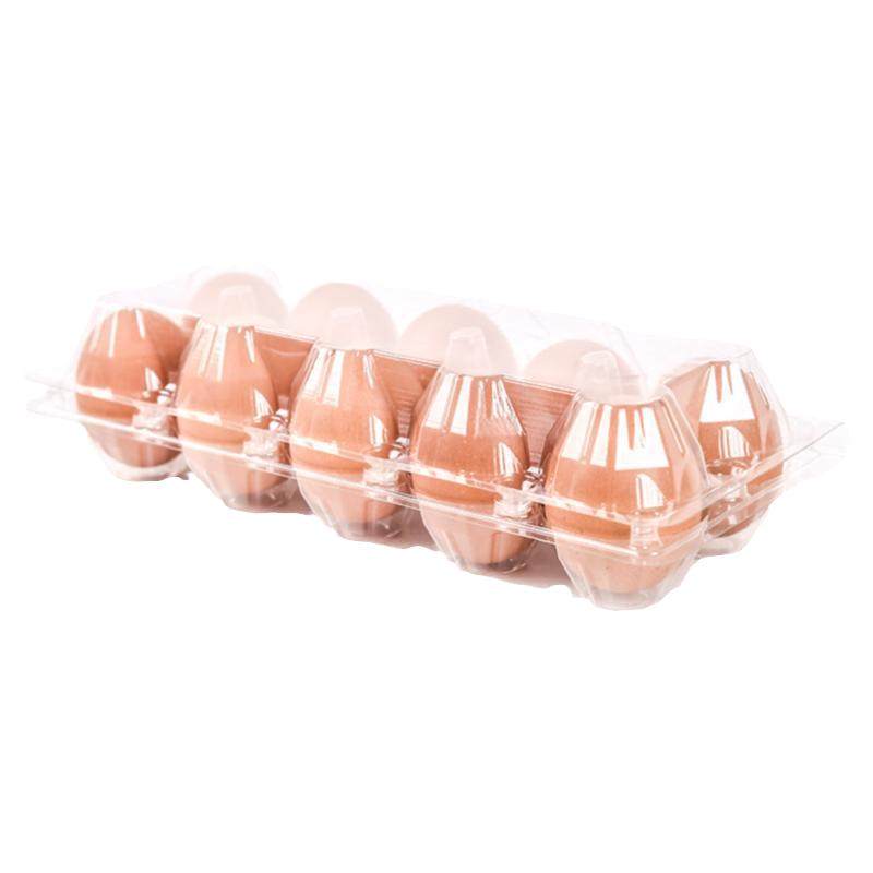 Egg Packaging Box - Transparent Disposable Tray for Duck and Preserved Eggs